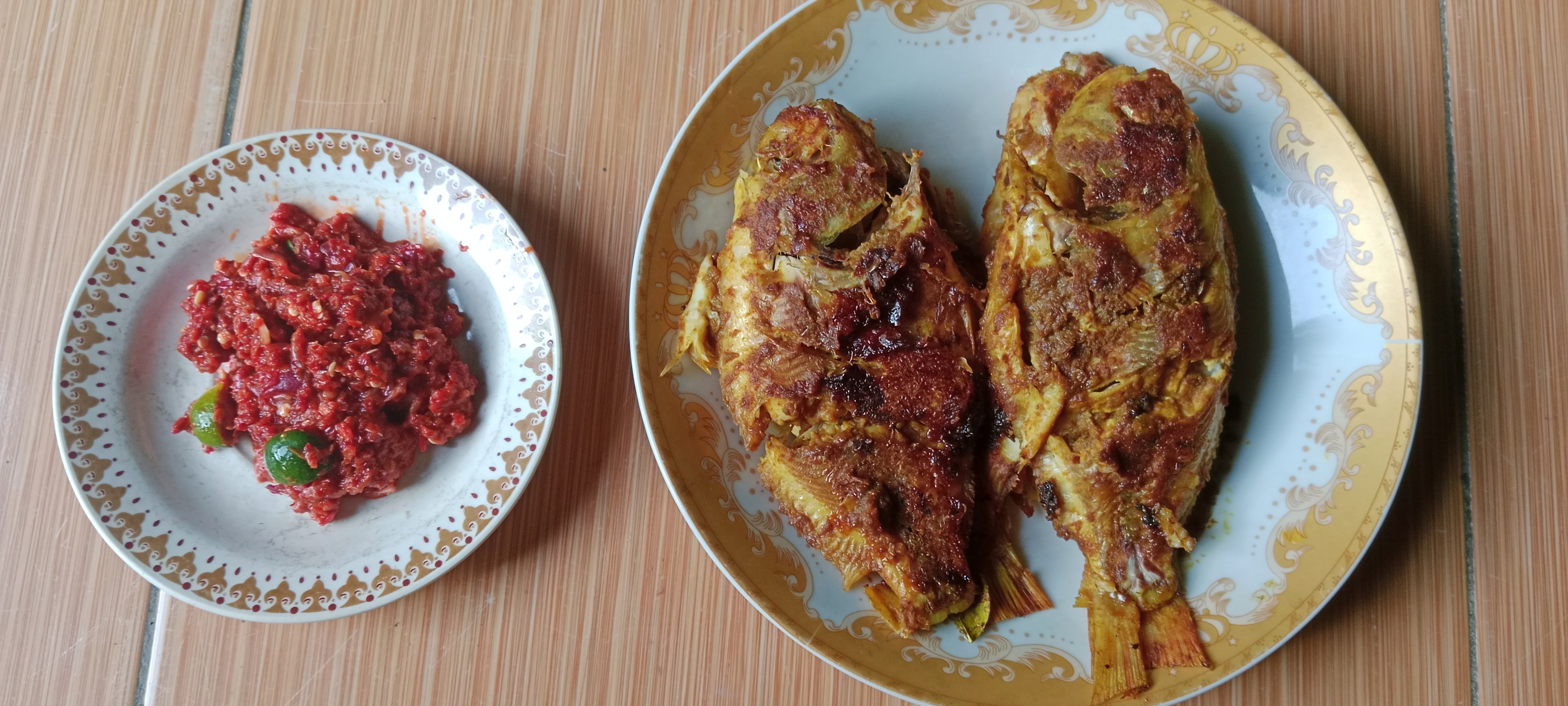Resep Ikan bakar, sambal terasi asam jeruk kunci - Dapur Umami Resep Ikan bakar, sambal terasi asam jeruk kunci - Dapur Umami